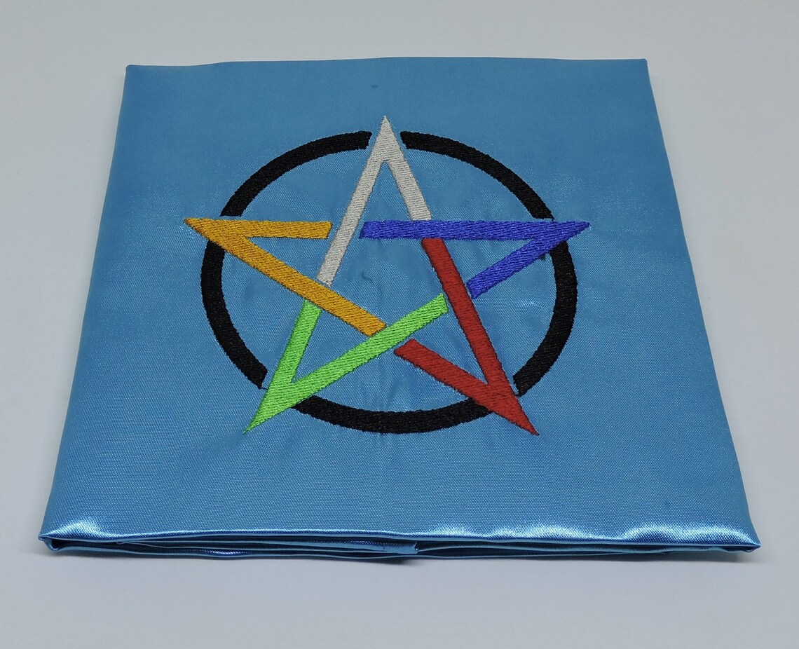 RTS Blue Handmade Altar Cloth 27 X 21 Elemental | Etsy