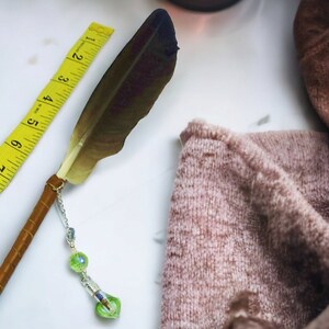 Goose Feather Quill Dip Pen Calligraphy Spell-writing Book of Shadows ...