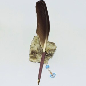 Goose Feather Quill Dip Pen Calligraphy SCA Journaling Love Letters Art ...