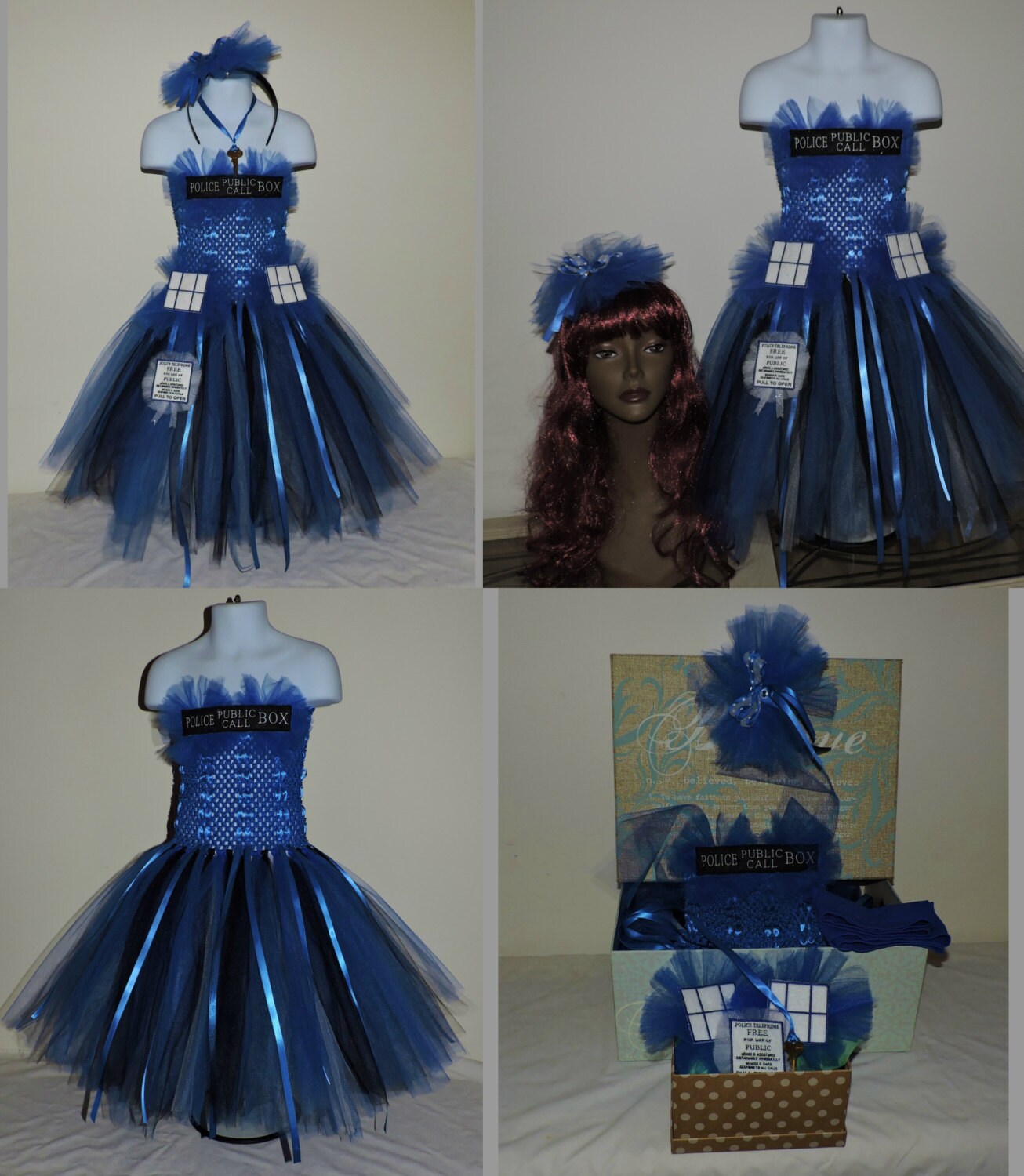 Tardis Costume Kids