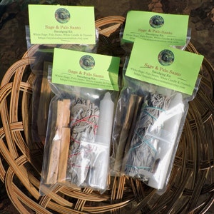 Smudge Kit Smudging Abalone Shell House Blessing Cleansing Housewarming ...