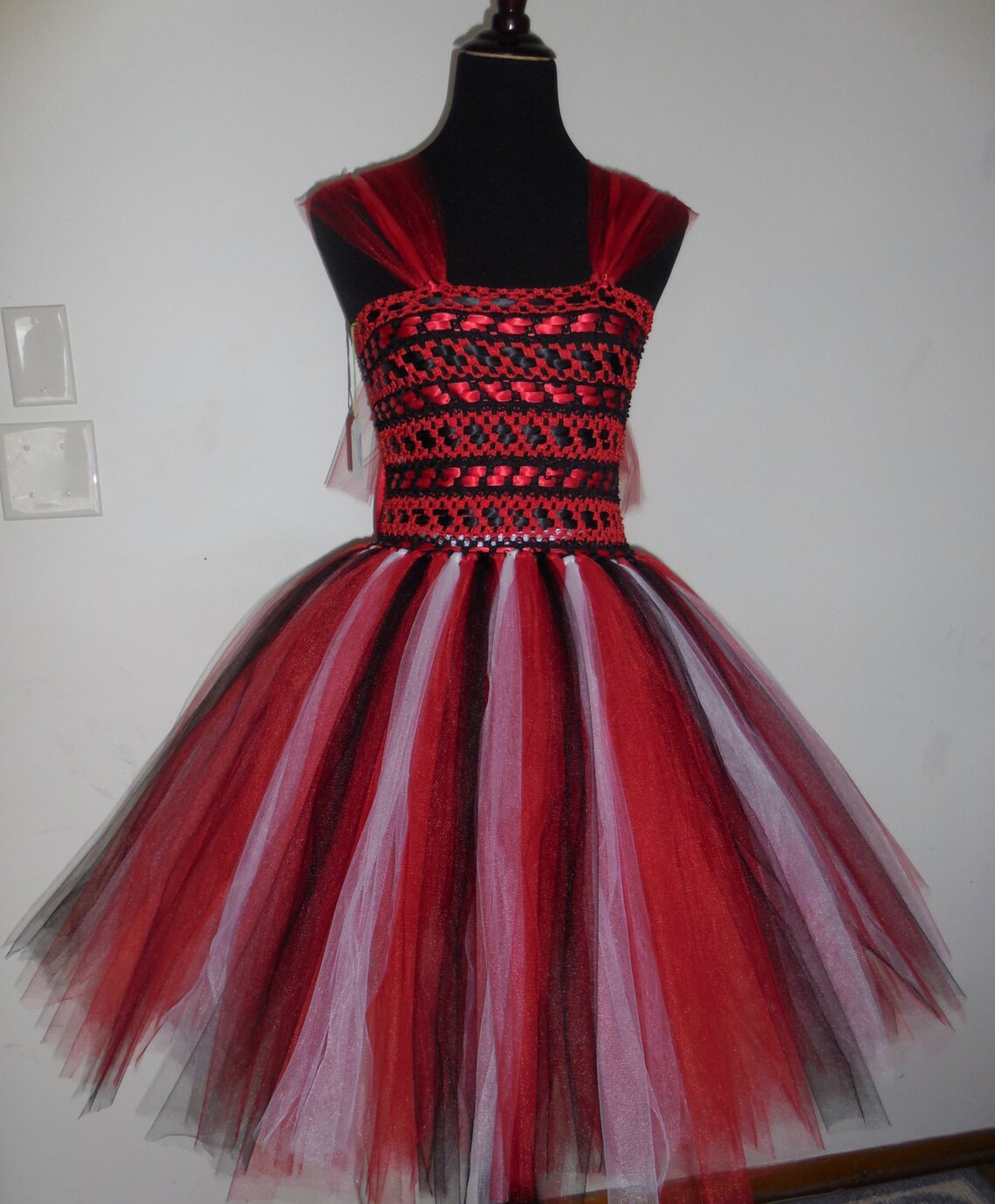 Custom Adult Basic Ribbon Embellished Tutu Dress - Etsy