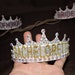 Custom Bachelorette Tiara Freestanding Lace Bachelorette Party Bridal ...