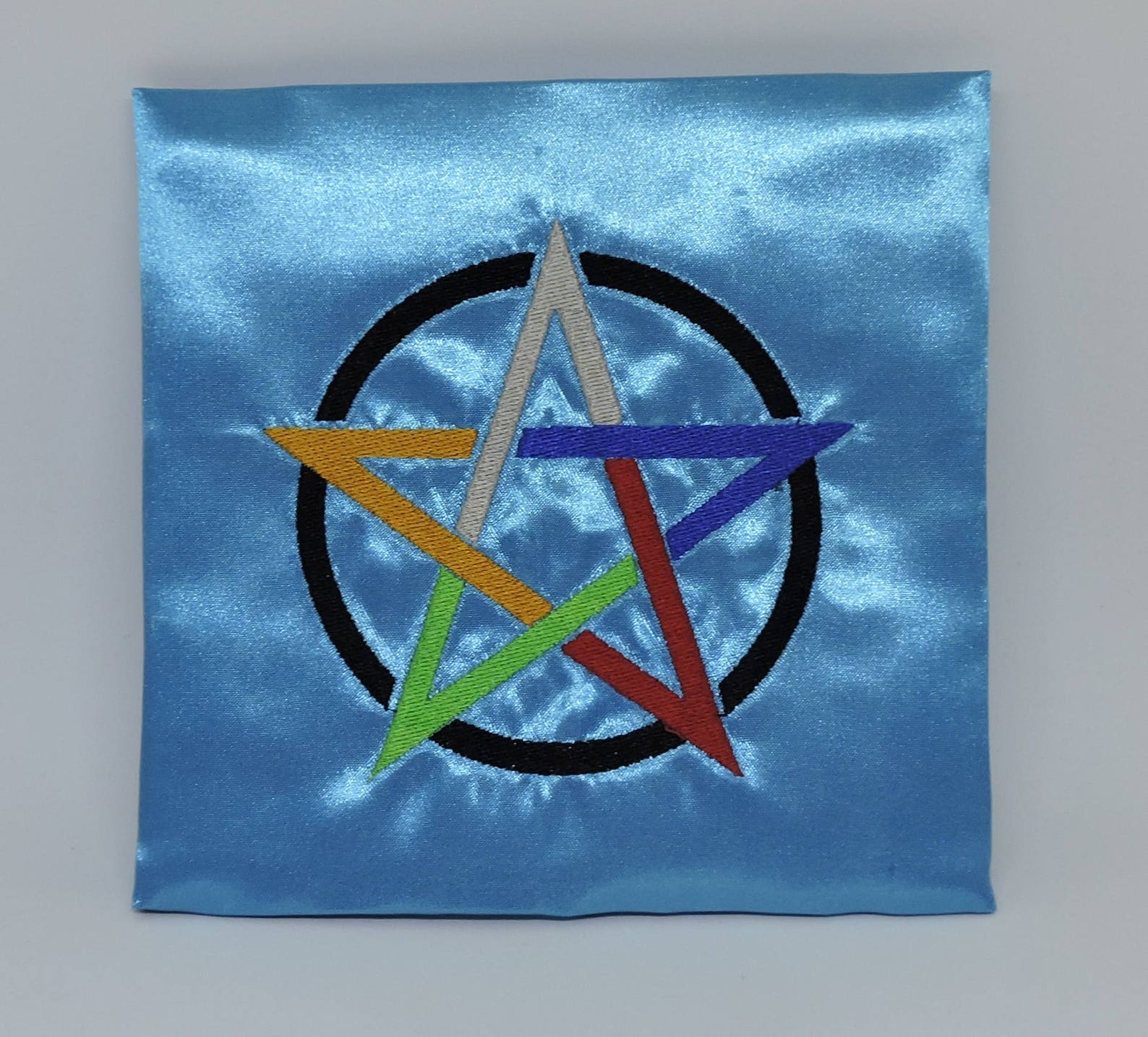 RTS Blue Handmade Altar Cloth 27 X 21 Elemental | Etsy