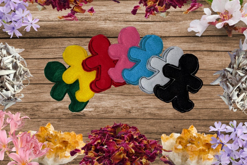 Mini Poppet Doll for Wicca Magic Witch Witchcraft White Magick - Etsy