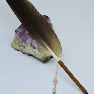 Goose Feather Quill Dip Pen Calligraphy Love Letters Spell-writing Book ...