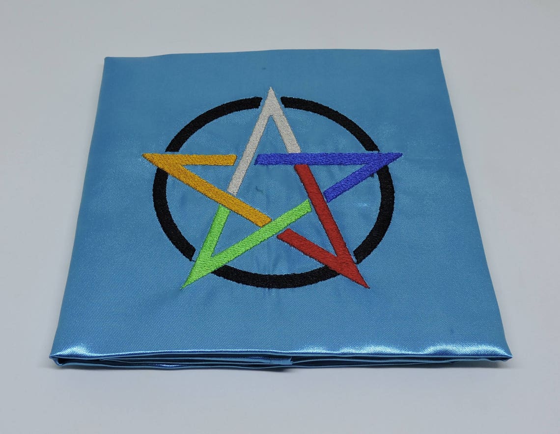 RTS Blue Handmade Altar Cloth 27 X 21 Elemental | Etsy