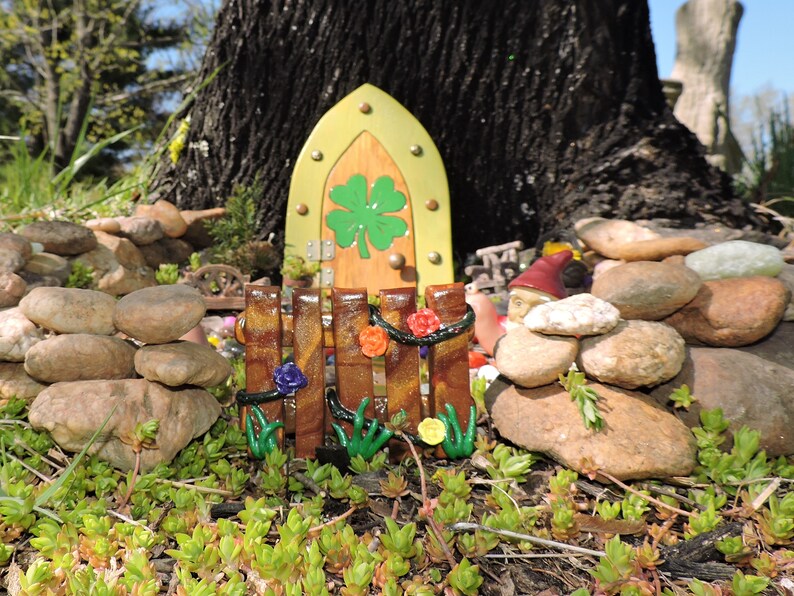 Fairy Garden Gate Miniature Garden Fence Faerie Supplies - Etsy