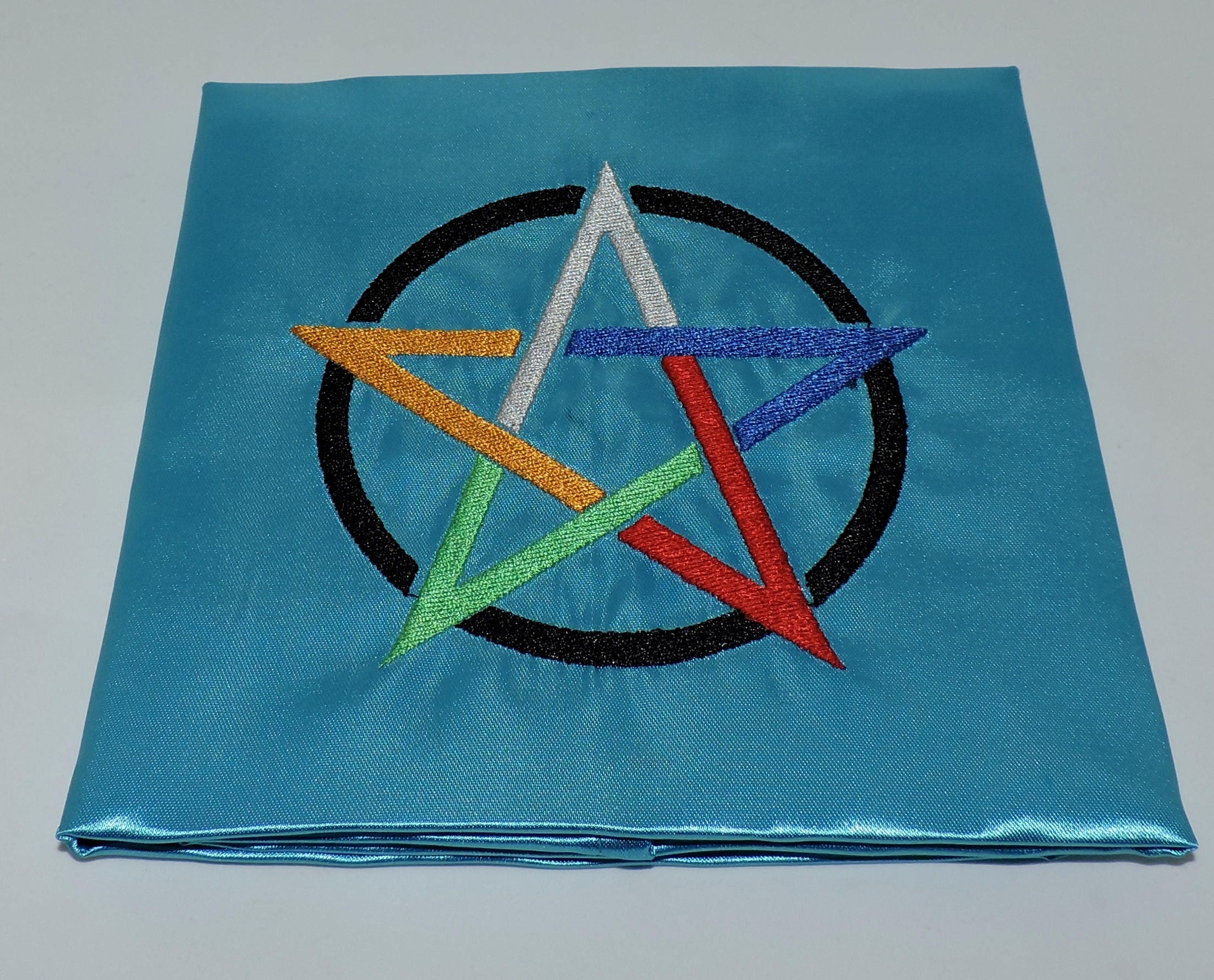 RTS Blue Handmade Altar Cloth 27 x 21 Elemental | Etsy