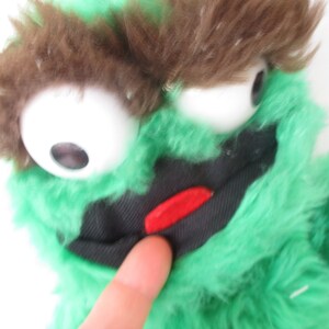 Vintage Oscar the Grouch, 1970s Sesame Street Stuffed Doll Plush 1970s ...