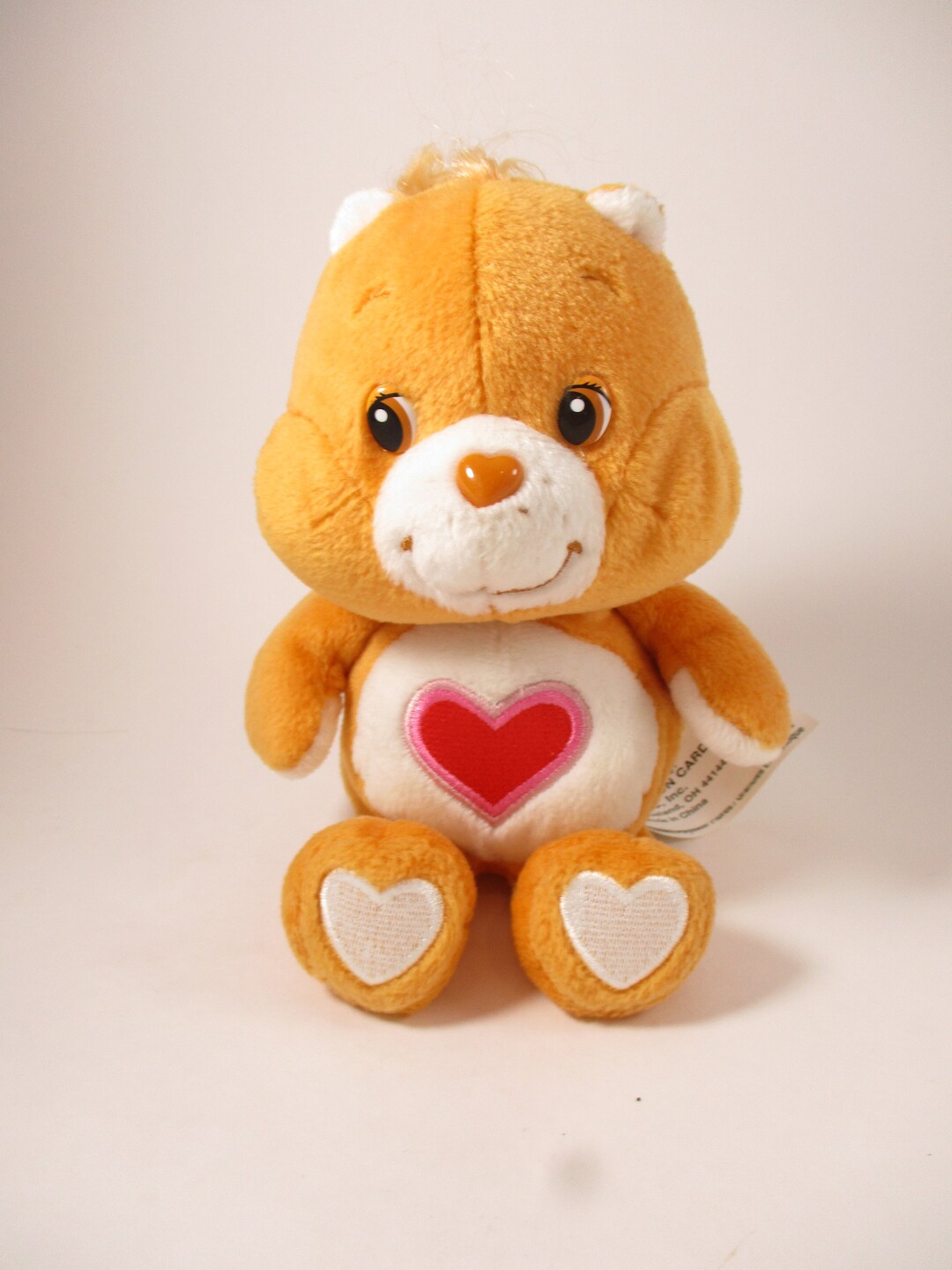 Vintage Tender Heart Care Bear, Carlton Cards Anniversary 8 Inch Plush ...