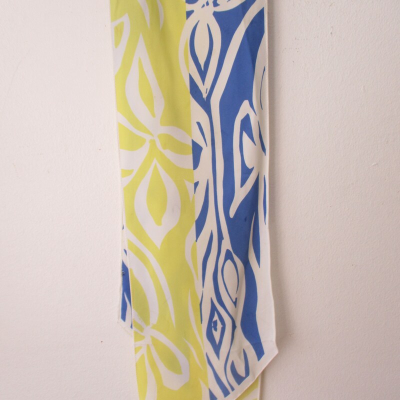 Bright Yellow Scarf - Etsy