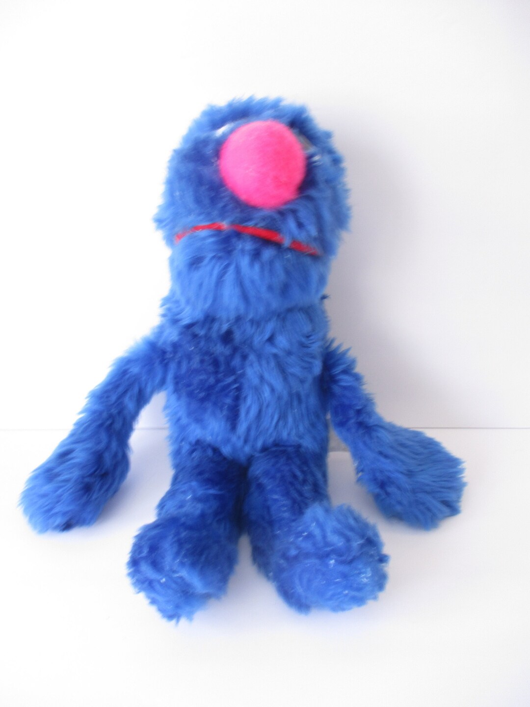 Vintage Grover, 1970s Sesame Street Stuffed Doll Plush 1970s Ganz Bros ...