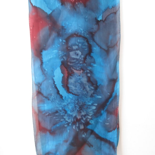 Silk Screen Scarf - Etsy