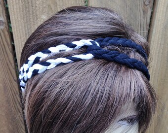 Braided hair band | Etsy
