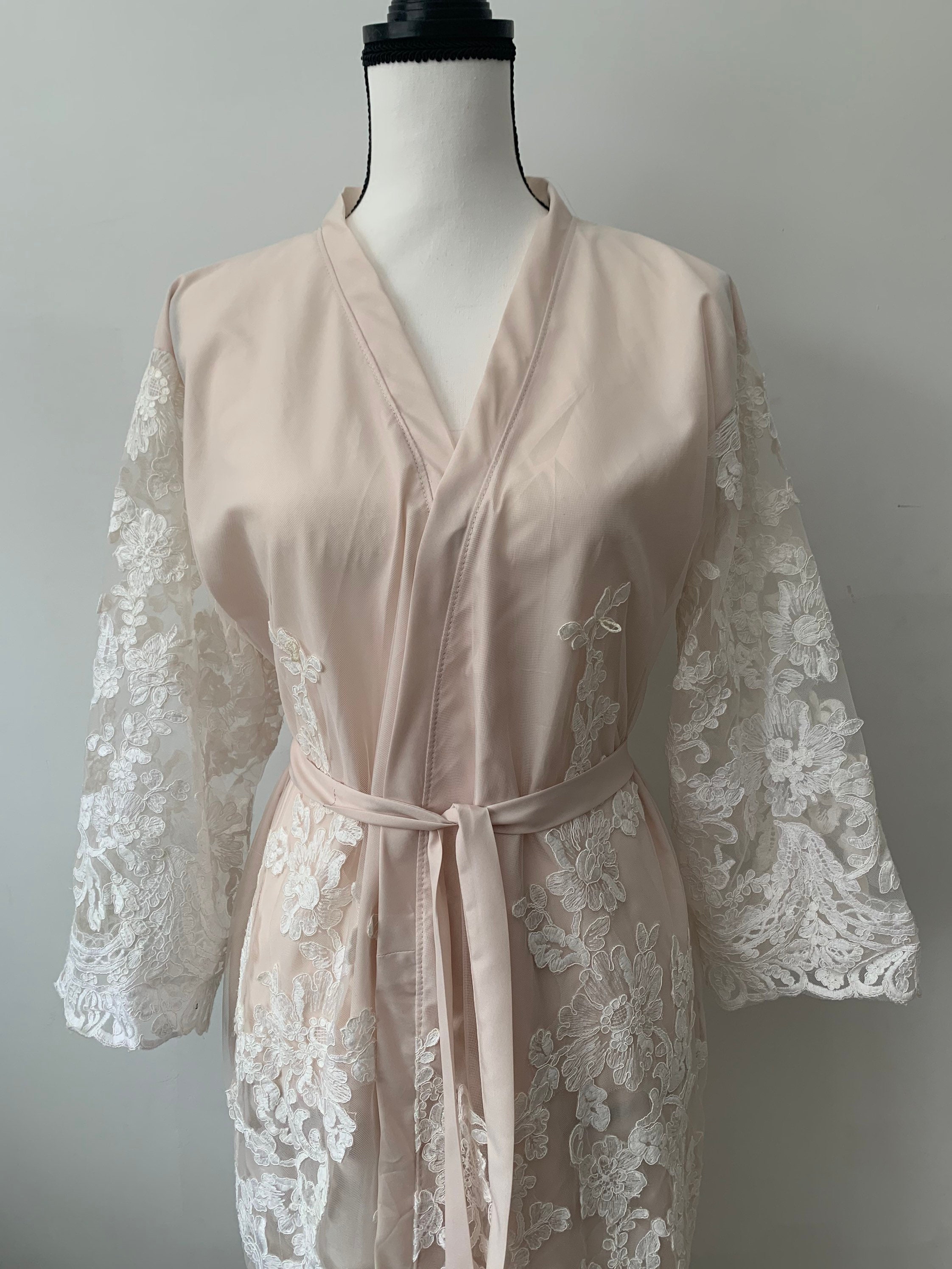 Bridal Satin Robe Repurposed Entirely From Your Wedding - Etsy UK