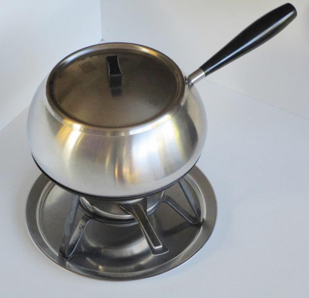 WMF Cromargan Switzerland Fondue Pot Set - Etsy