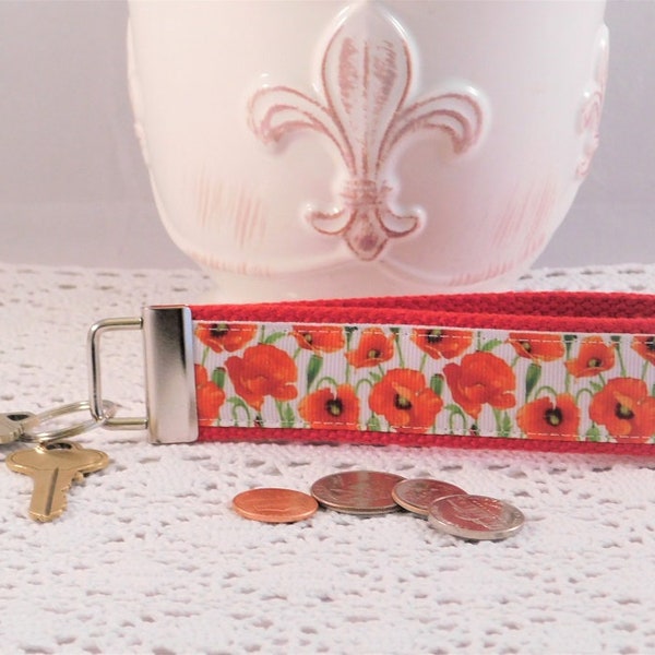 Poppy Keychain - Etsy