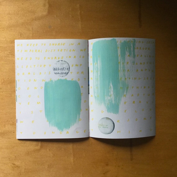 Rewriting Utopia Printable Zine PDF Download Bookmaking - Etsy