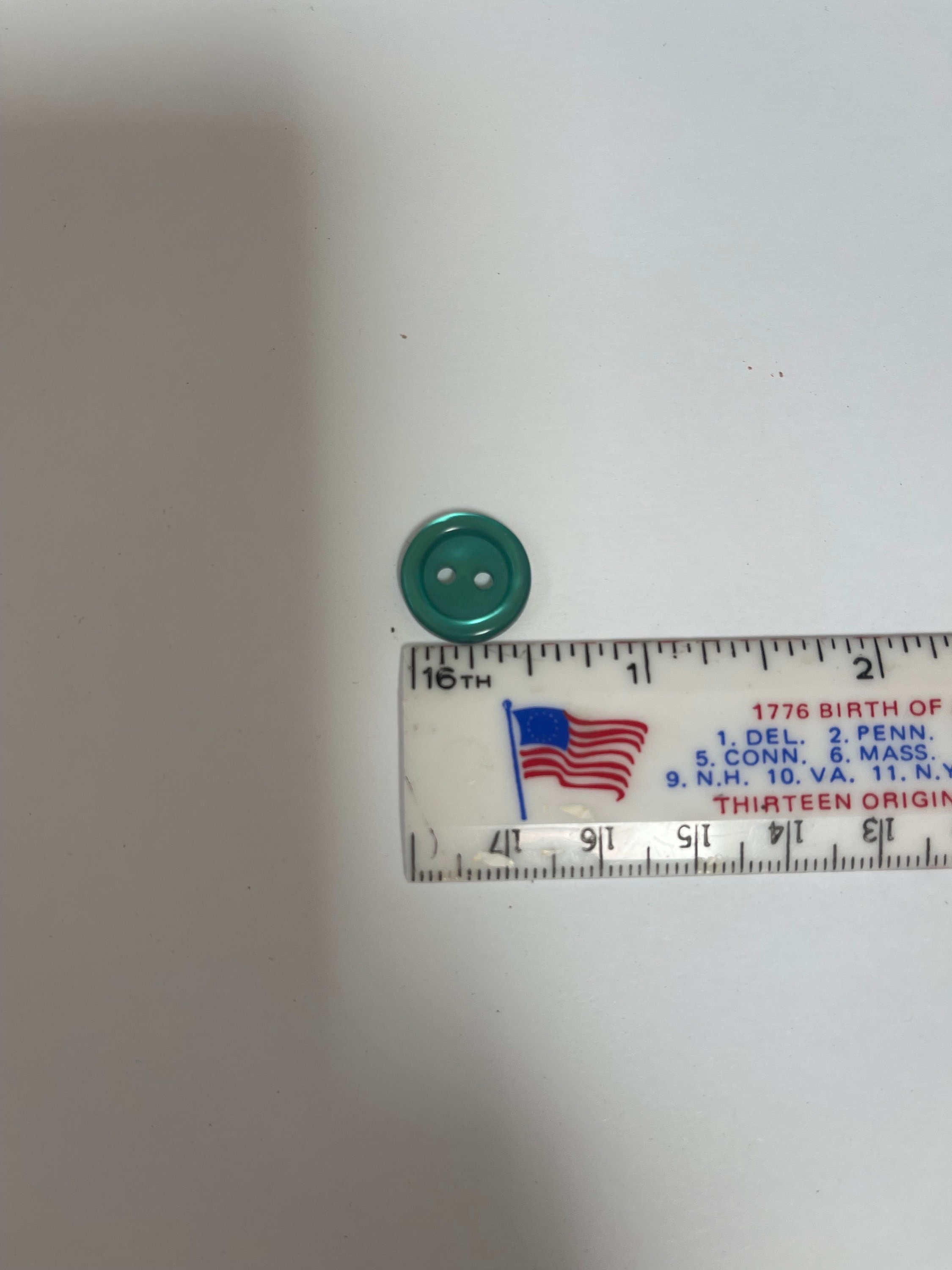 Buttons Red Round 1/2 Inch Two Hole - Etsy