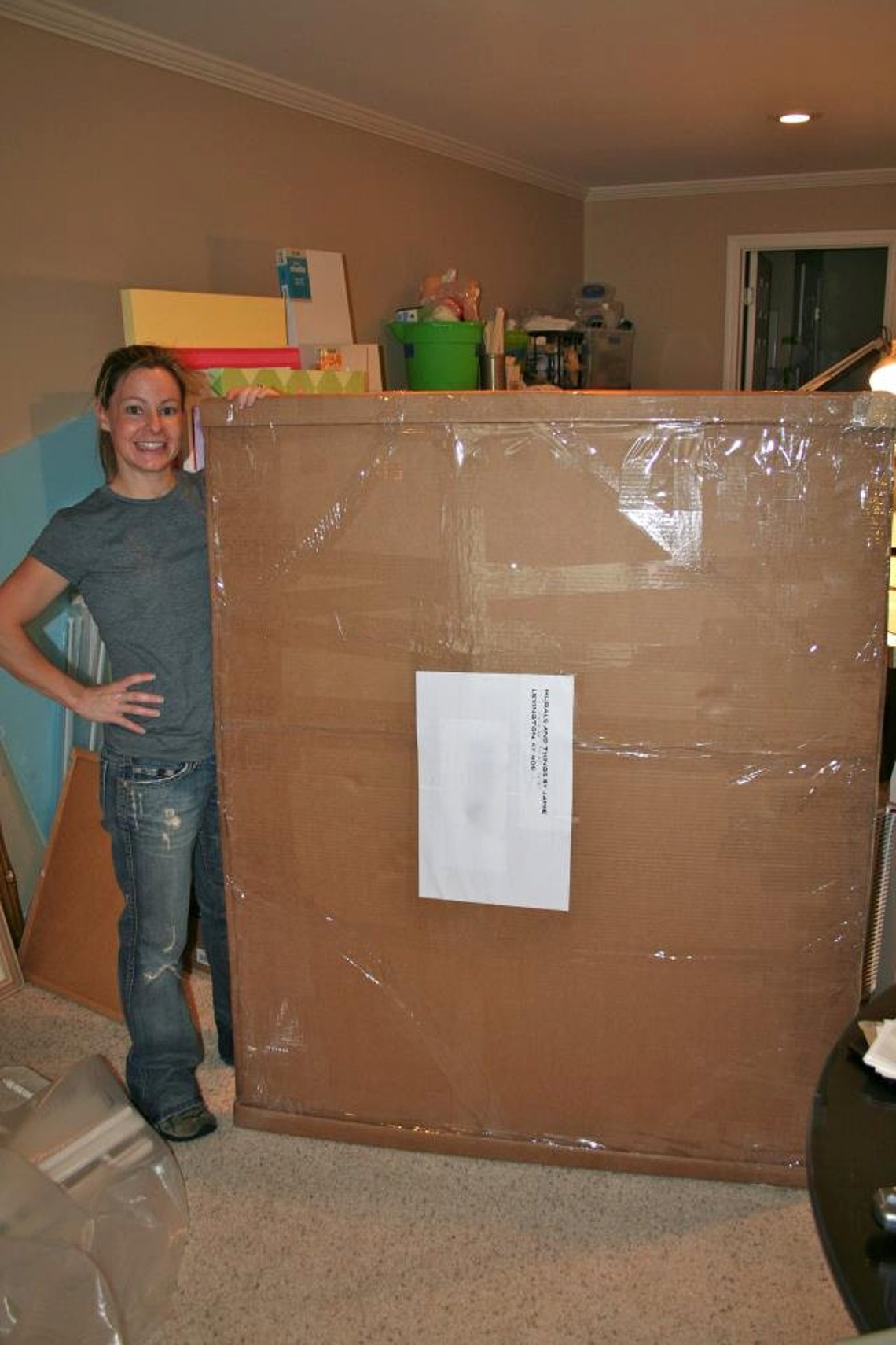 Up to 48 Large Wood Monogram 3/4 depth PAINTED | Etsy