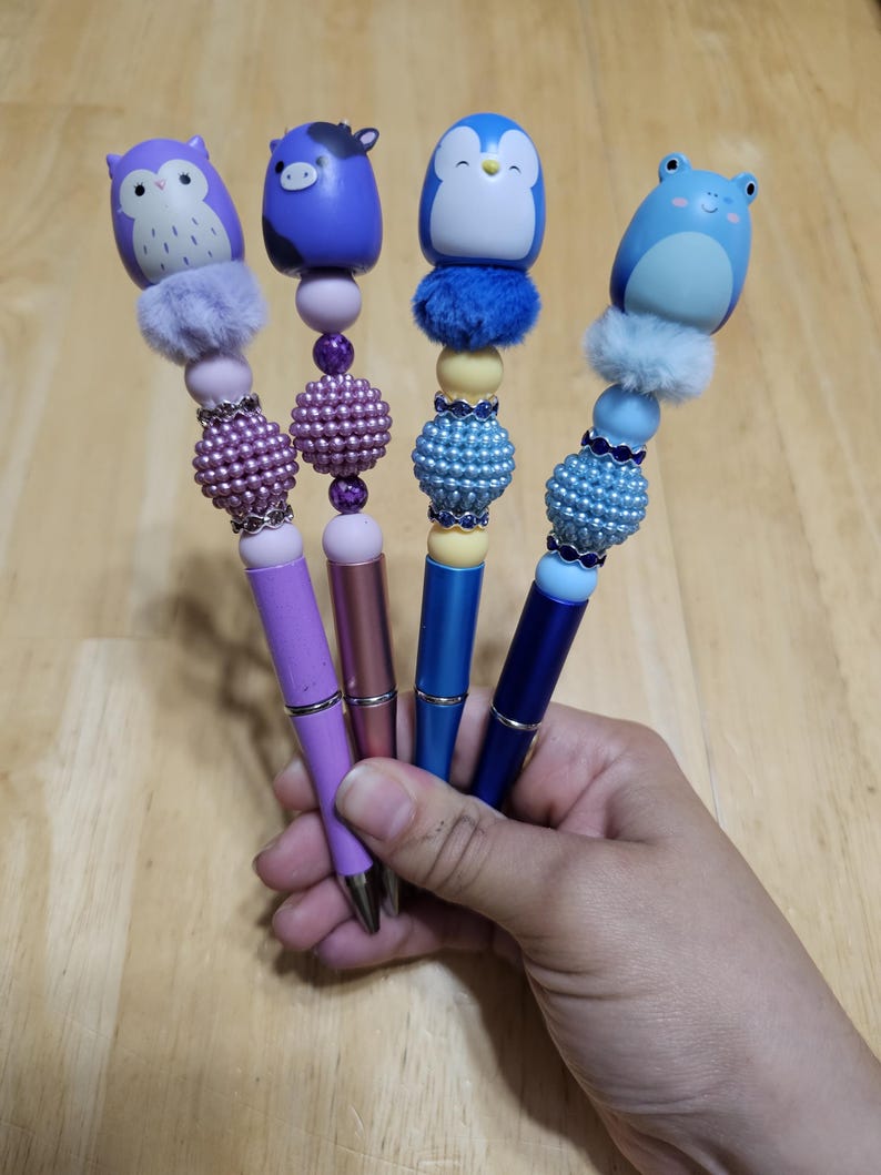 Squishmallow Beaded Twist Pens - Etsy