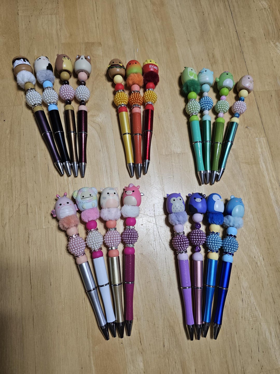 Squishmallow Beaded Twist Pens - Etsy