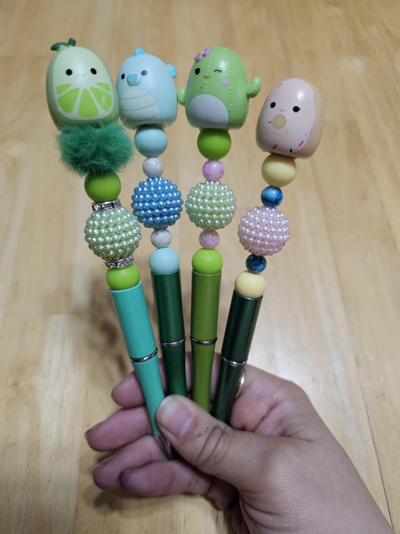 Squishmallow Beaded Twist Pens - Etsy