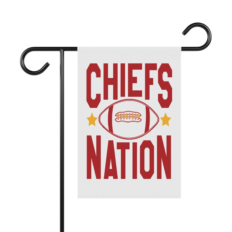 KC Chiefs Nation Garden & House Banner - Etsy
