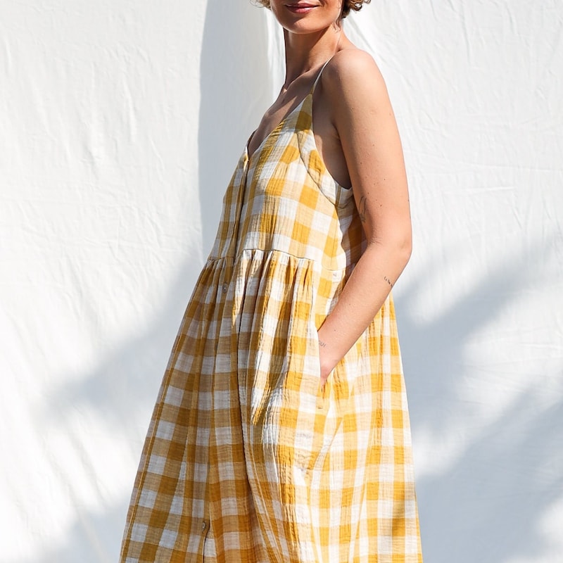 Gauze Dress Pattern - Etsy