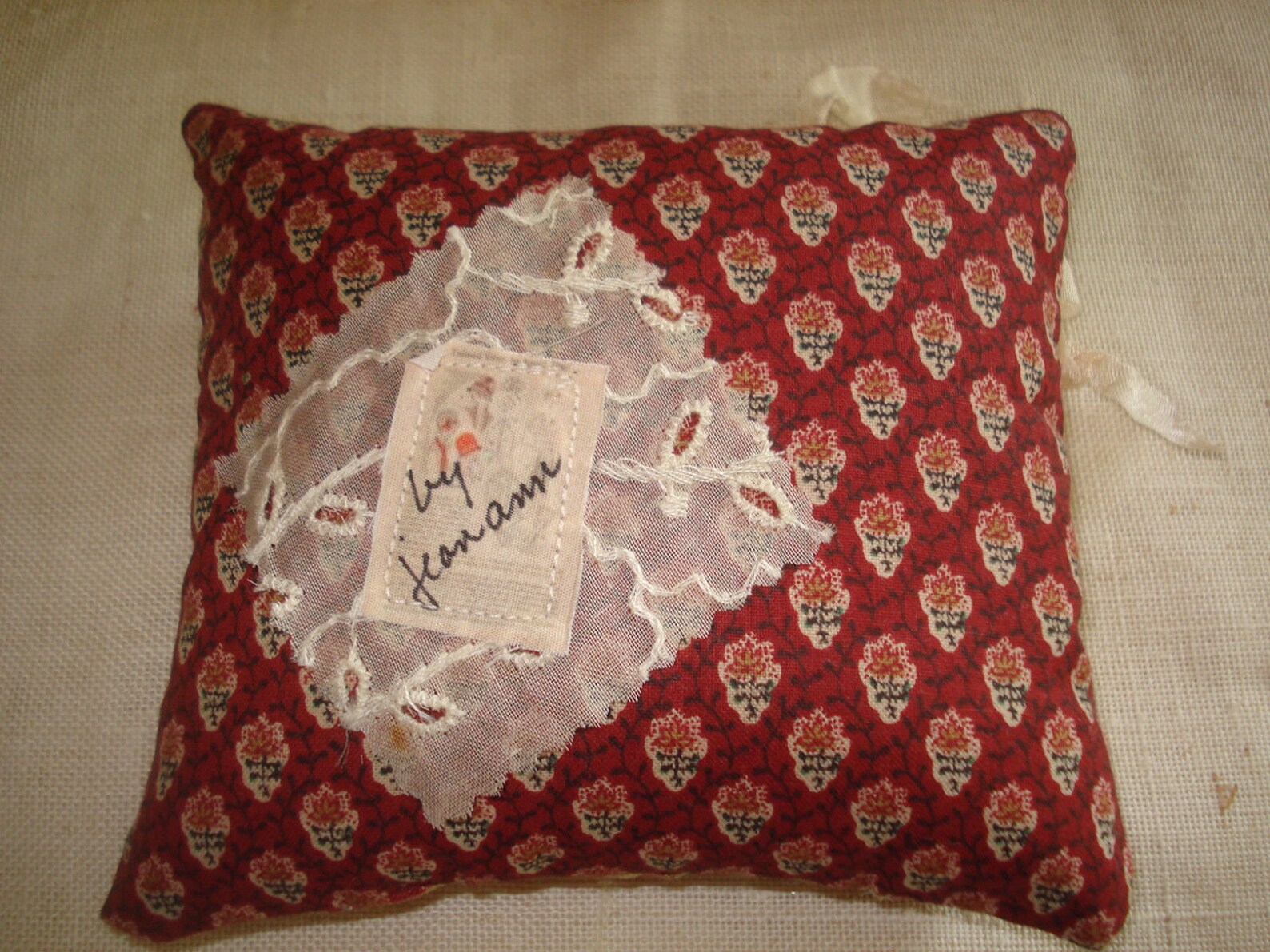 OOAK Handmade PINCUSHION Advance Toy Pattern Image & Grey - Etsy Australia