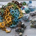 30 Dollar DESTASH Lot 13 & 14 Bulk Buttons and Artisan Beads, Stone ...