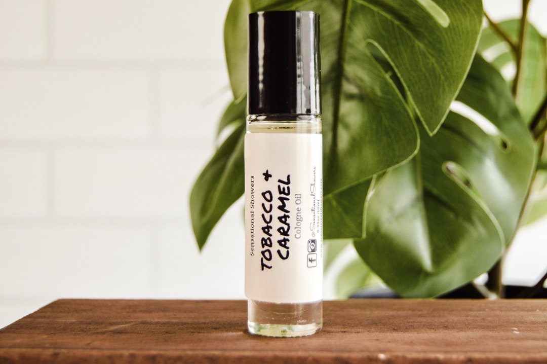 Tobacco & Caramel Cologne Oil, Roller Ball - Etsy