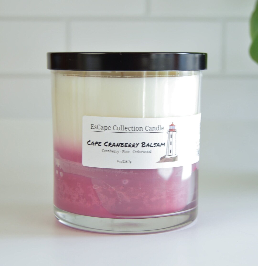Cape Cranberry Balsam Escape Candle - Etsy