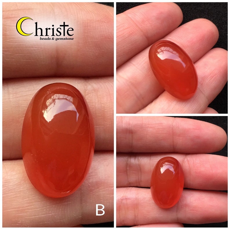Red Chalcedony Agate Oval Cabochon batch J3 choose preferred | Etsy