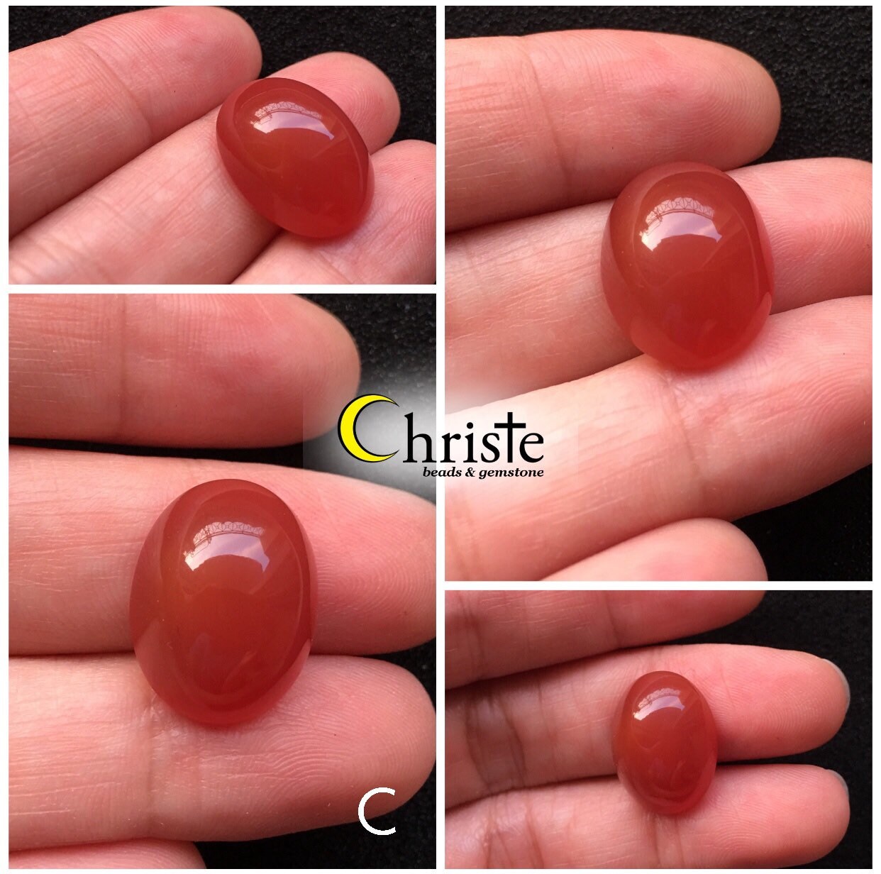 Red Chalcedony Agate Oval Cabochon batch J3 choose preferred | Etsy