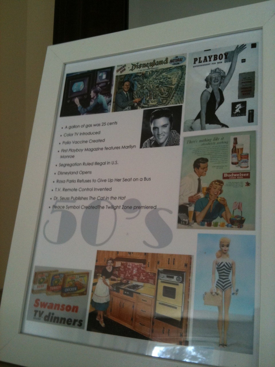 History Through the Decades PRINTABLE Digital File , 1960-2020 - Etsy