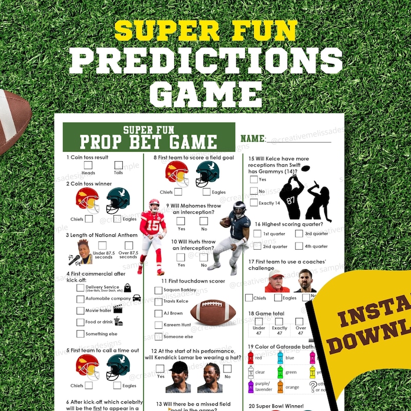 Super Bowl Party - Etsy