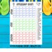 Printable Summer Calendar Poster, Kids Summer Activities Calendar ...