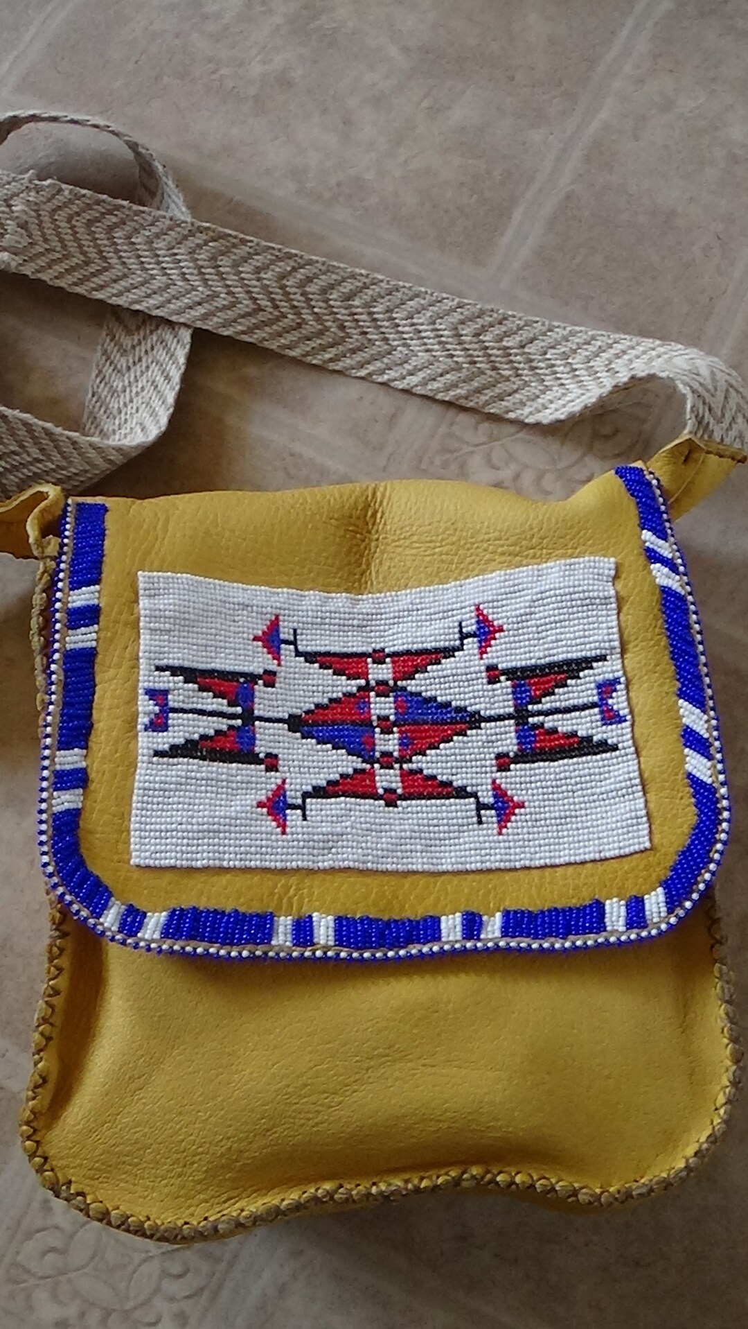 Handmade Commercially Tanned ELK LEATHER Double Possibles Bag - Etsy