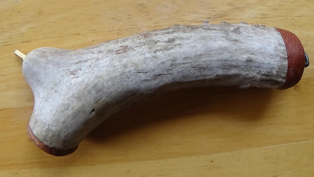305 Gr 4f Flash Pan Priming Horn Deer Antler & Lace Wood - Etsy