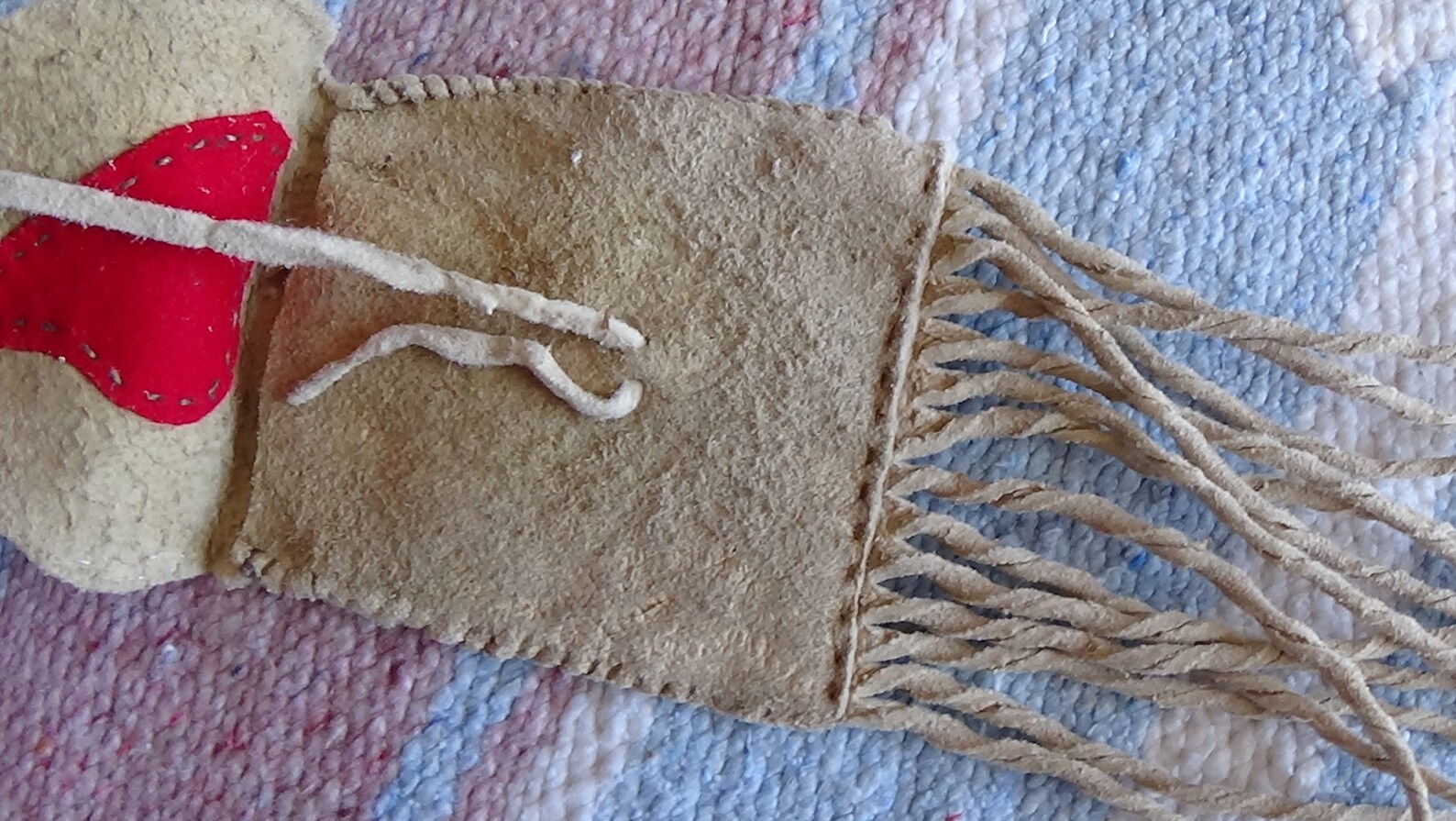 Genuine Brain-tanned Leather heart Belt Bag - Etsy