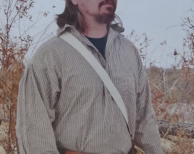 UNCUT Missouri River Mountain Man Work Shirt Sewing Pattern Sizes SM ...