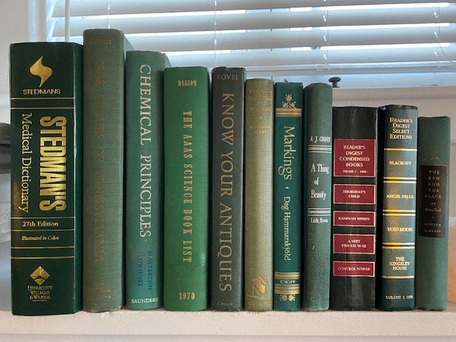 Mean Greens Book Bundle. Green Books for Home Decoration and Staging ...