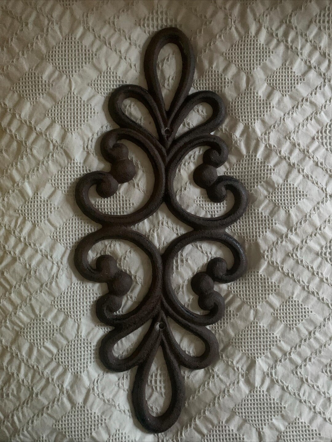 Cast Iron Scrolling Wall Decor - Etsy
