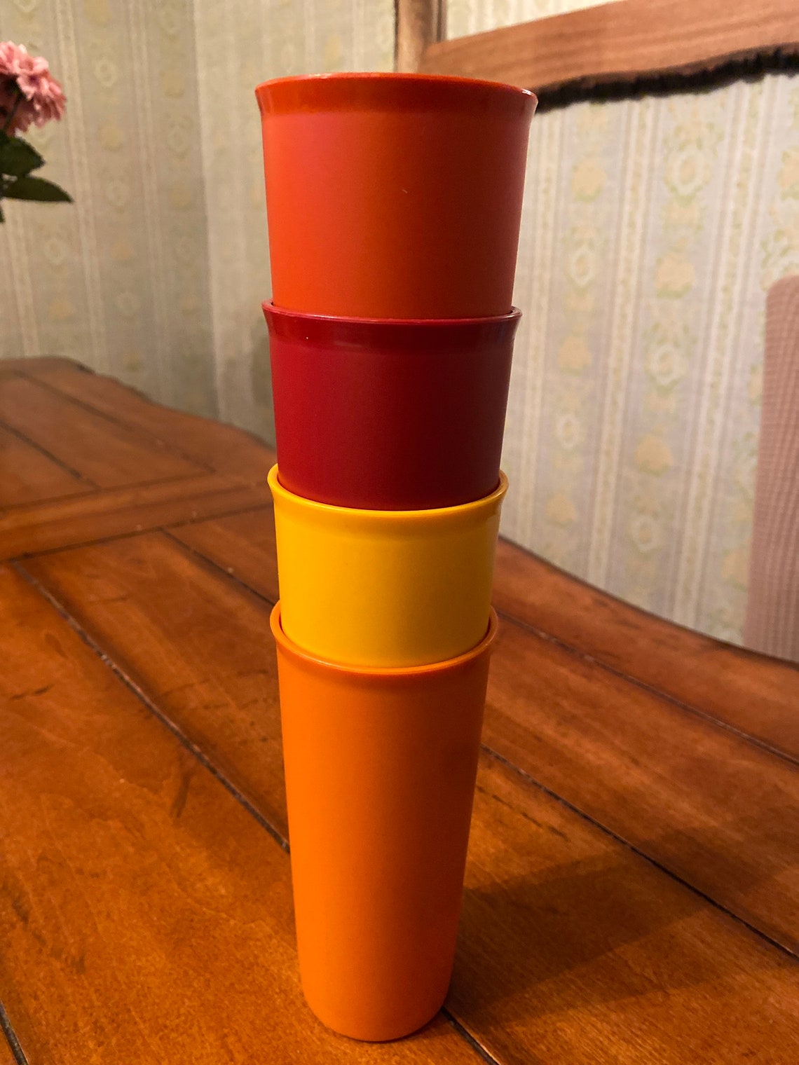 Vintage Tupperware Drinking Cups - Etsy