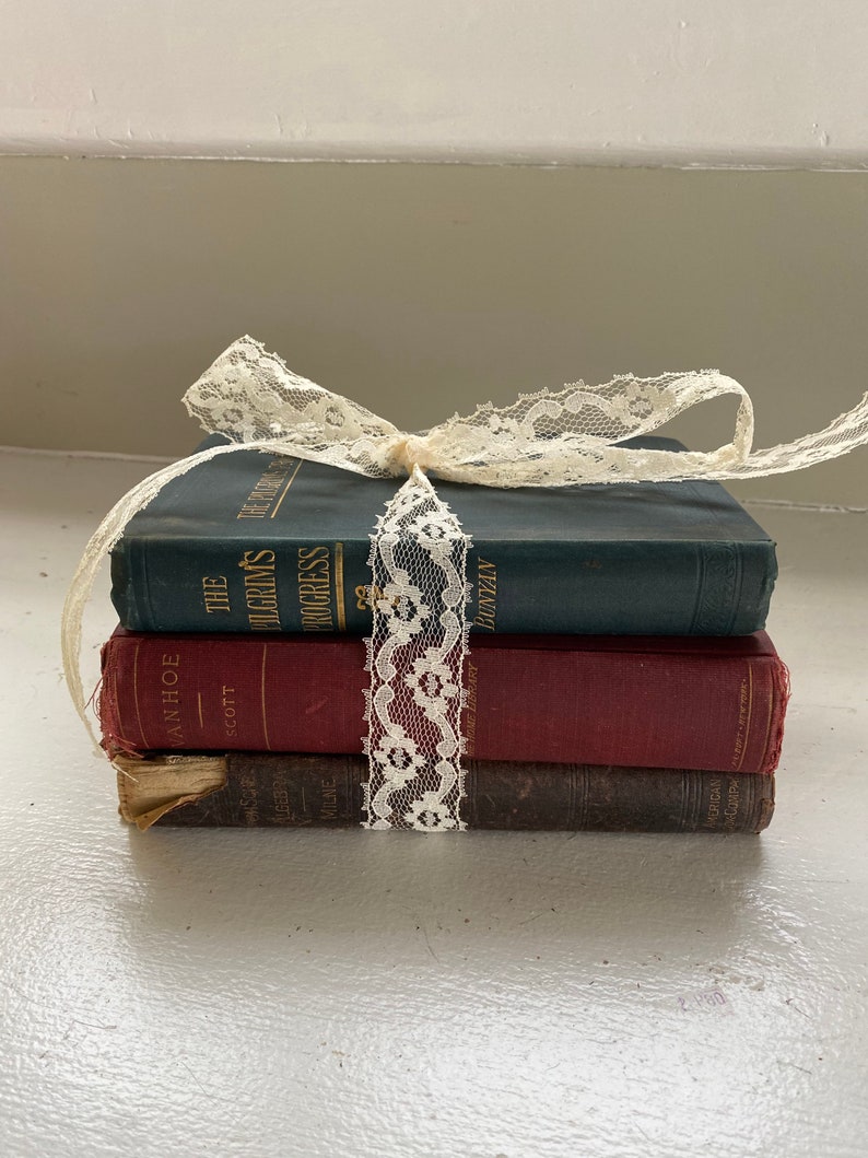 Antique Real Book Bundle for Staging Decor Decorations or an - Etsy