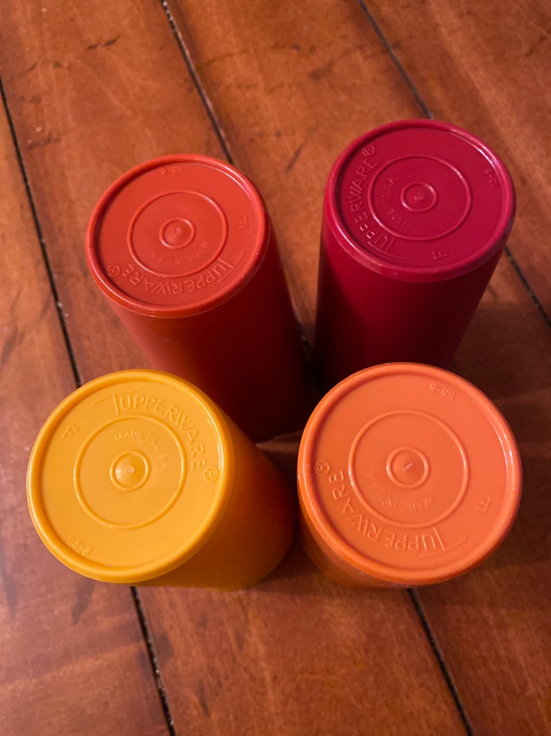 Vintage Tupperware Drinking Cups - Etsy