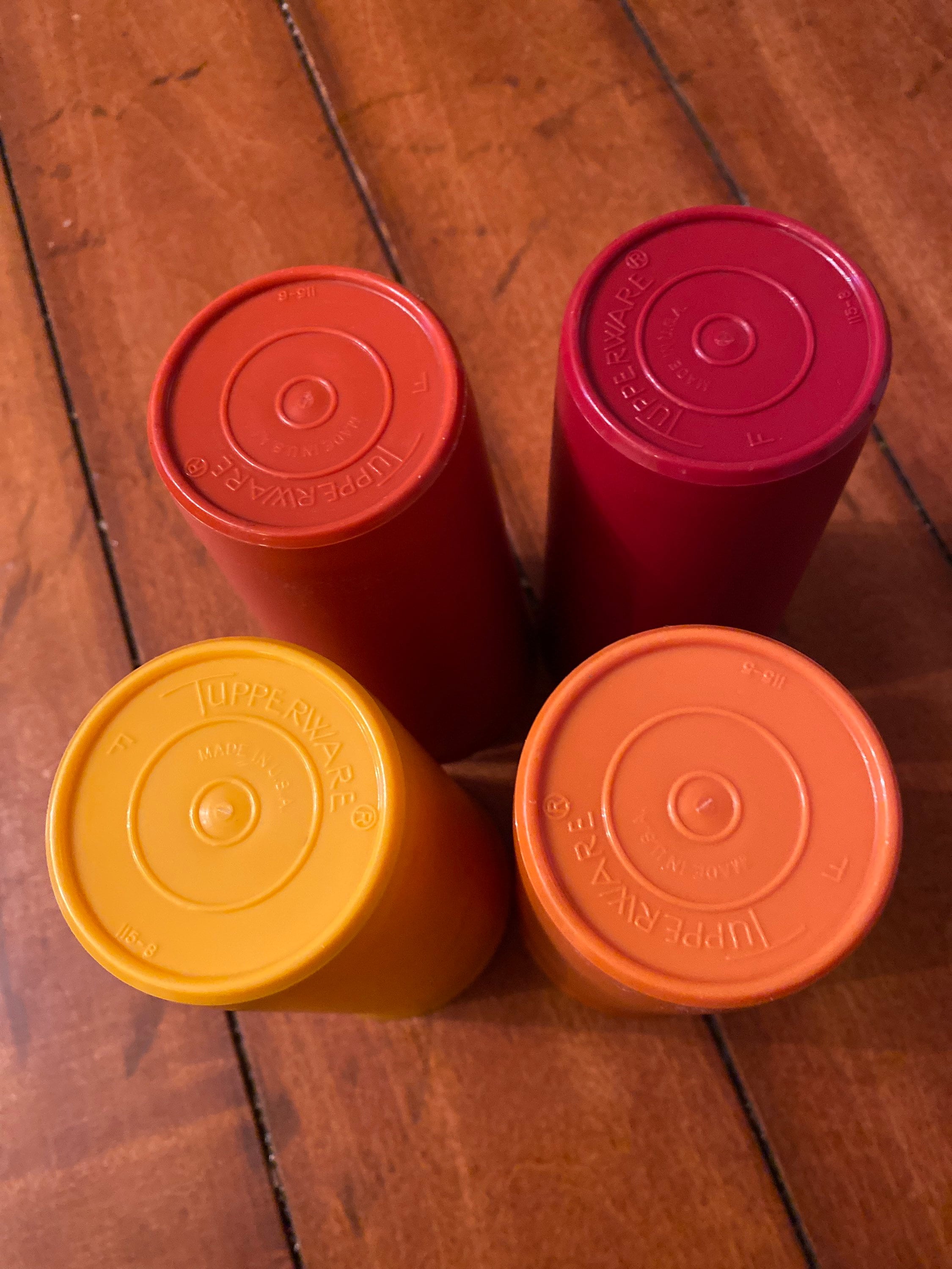 Vintage Tupperware Drinking Cups - Etsy