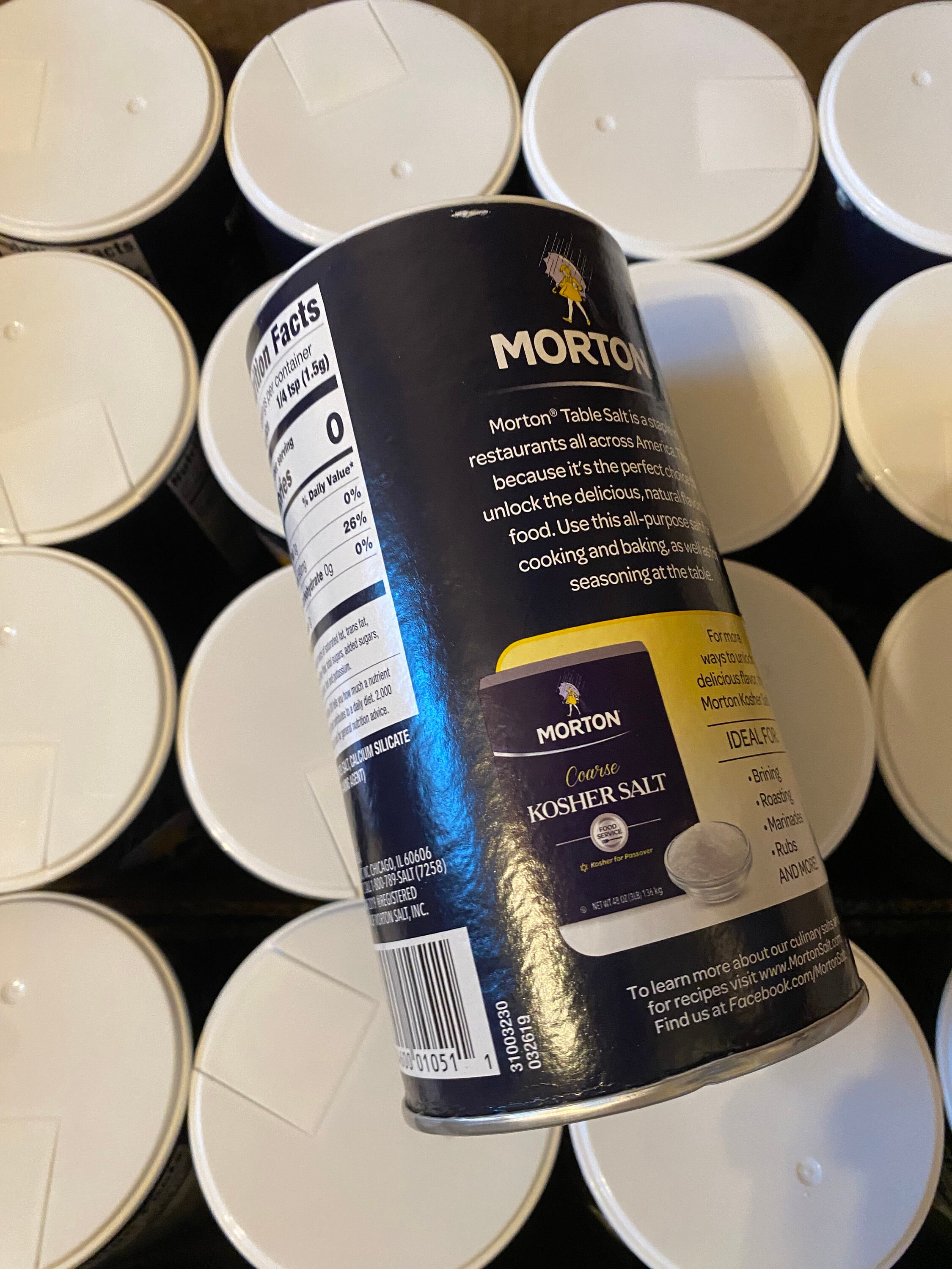 24 Empty Morton’s Salt Containers - Etsy